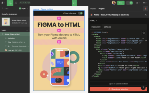 Cómo convertir diseños de Figma a HTML - Anima Blog