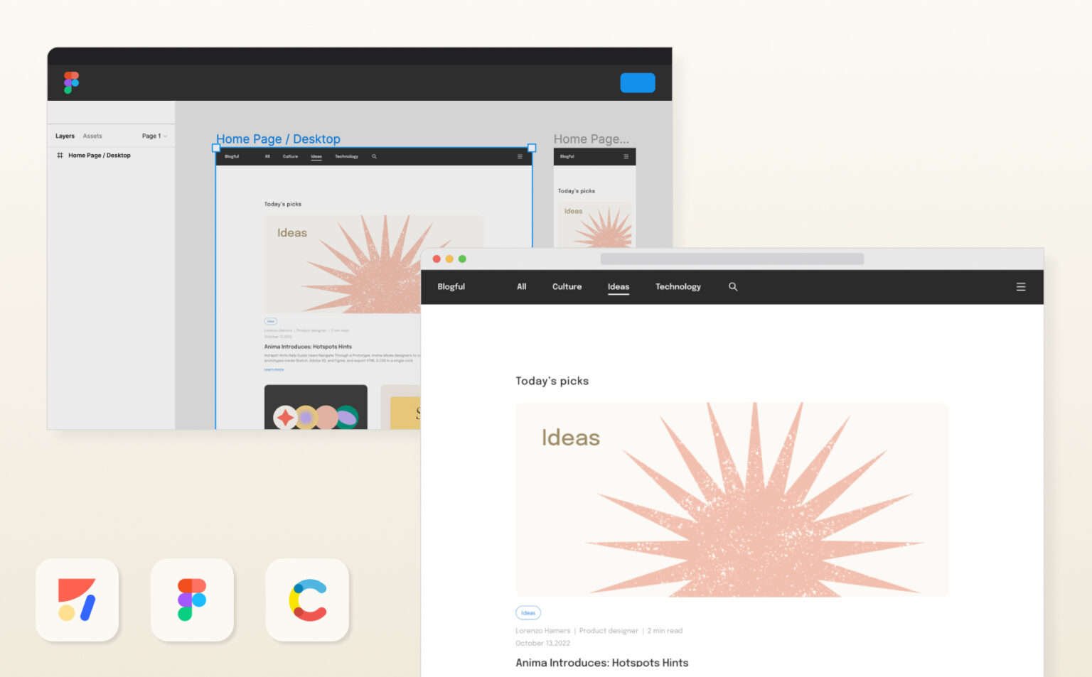 Build a blog with Anima's code + Contentful's CMS | Anima Blog