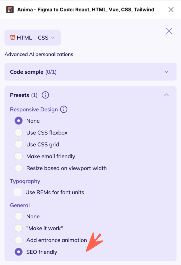 GenAI Figma to Code: 6 Examples of how to use Anima's new AI Code Customization - Anima Blog