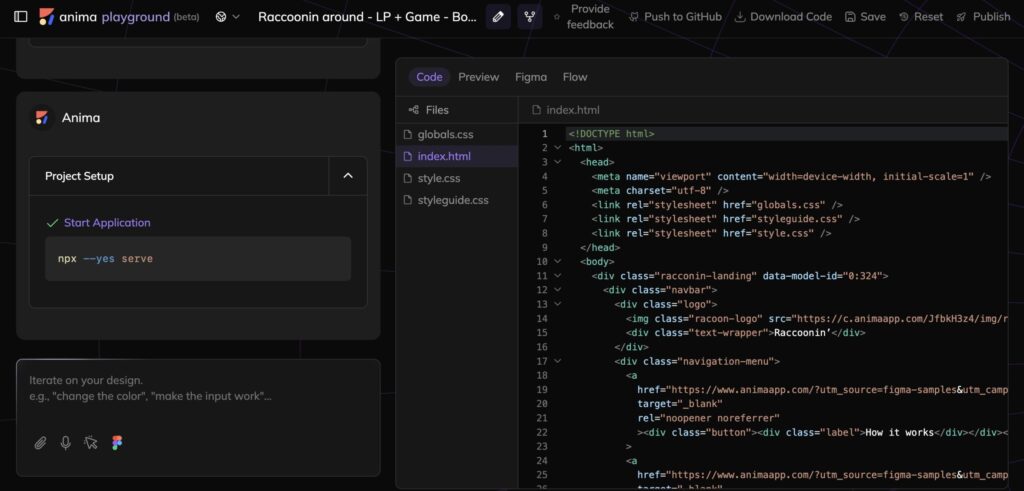 Figma to HTML: How to export a Figma design into HTML - Anima Blog