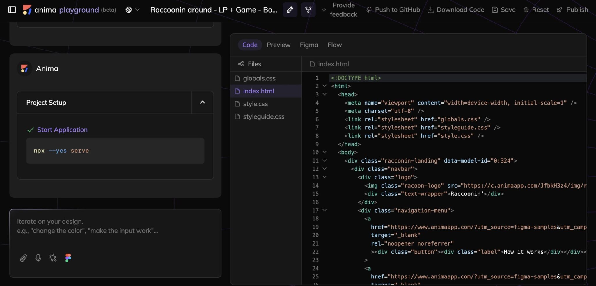Figma to HTML: How to export a Figma design into HTML - Anima Blog
