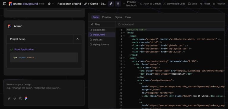 Figma to HTML: How to export a Figma design into HTML - Anima Blog