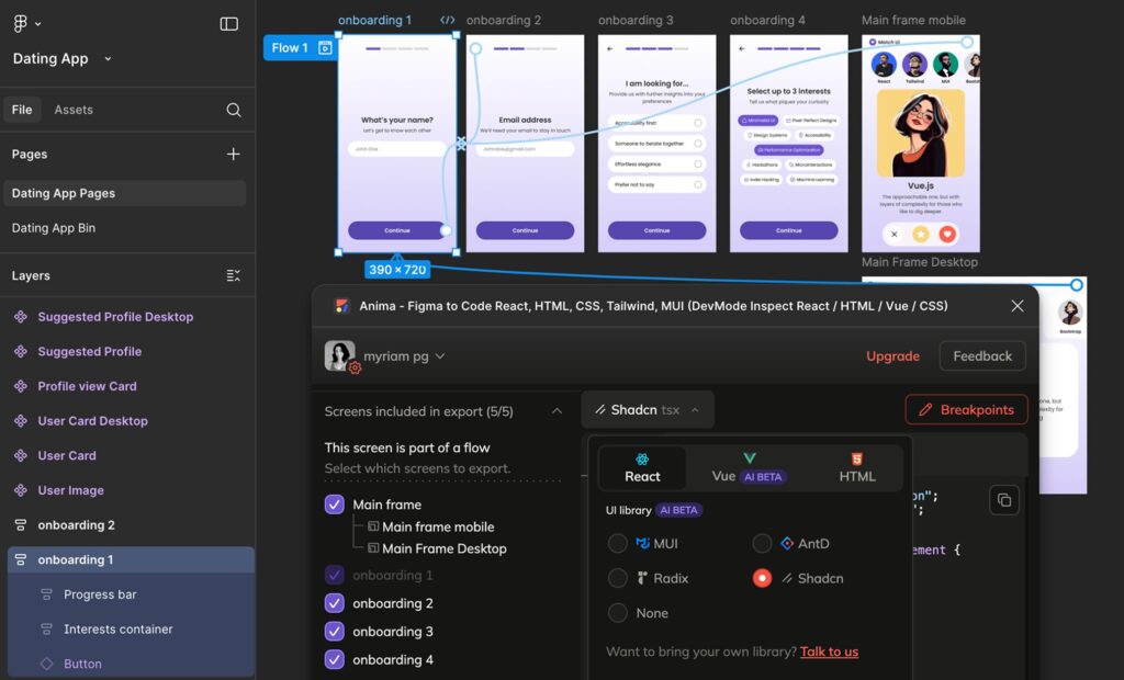 Figma to React: How to get clean React code in Figma